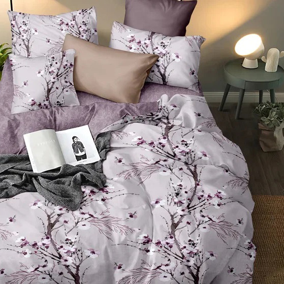 Постельное белье Адажио (семейное) Адель из поплина