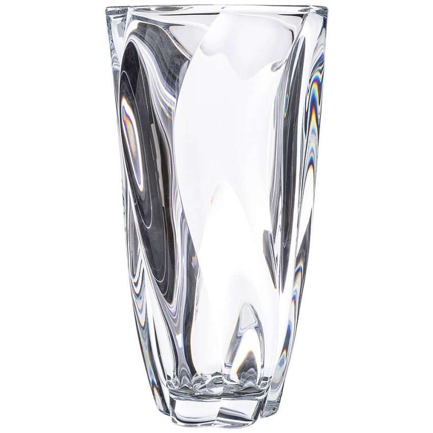 Ваза Bohemia Crystal Barley twist Чехия 25 см Стекло